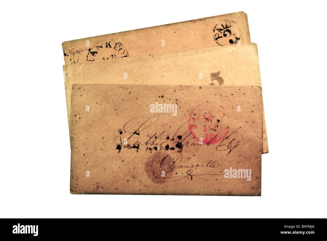 Letters handwritten cancellation hi-res stock photography and images ...