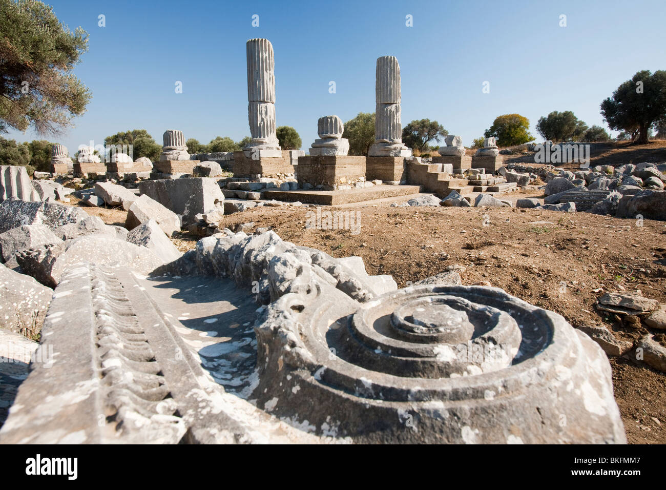 Roman temple in turkey hi-res stock photography and images - Alamy