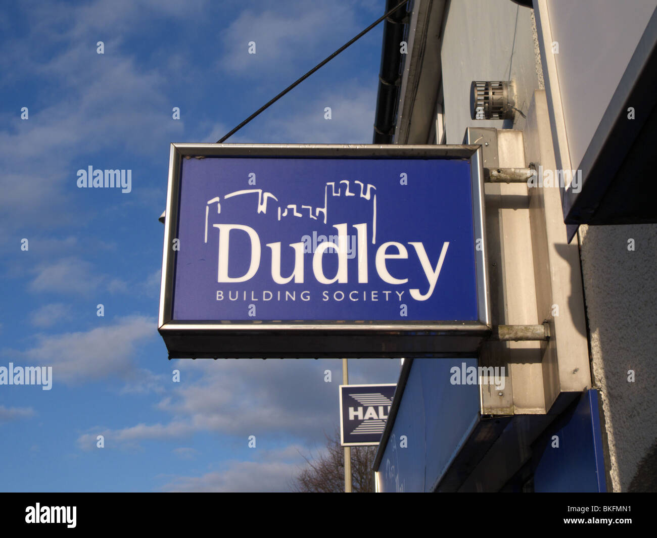 Dudley Building Society Sign Stock Photo - Alamy