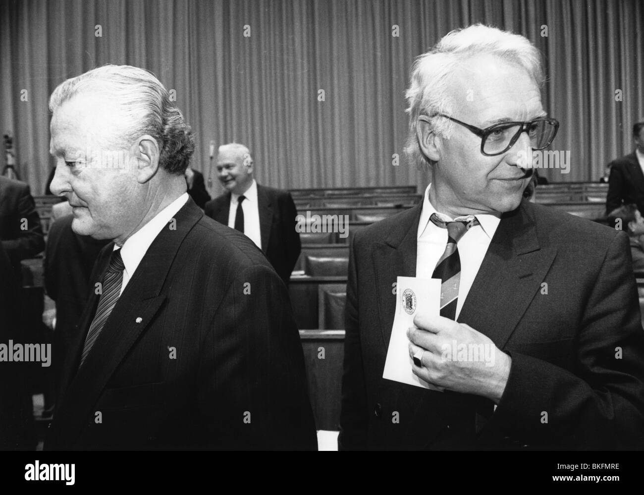 With edmund stoiber and max streibl hi-res stock photography and images ...