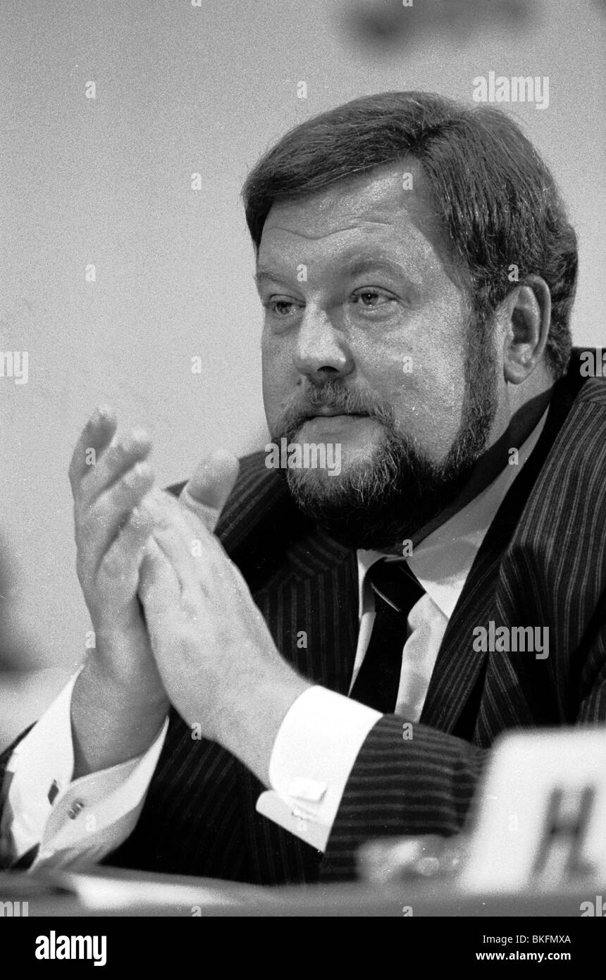 1987 politician Black and White Stock Photos & Images - Alamy
