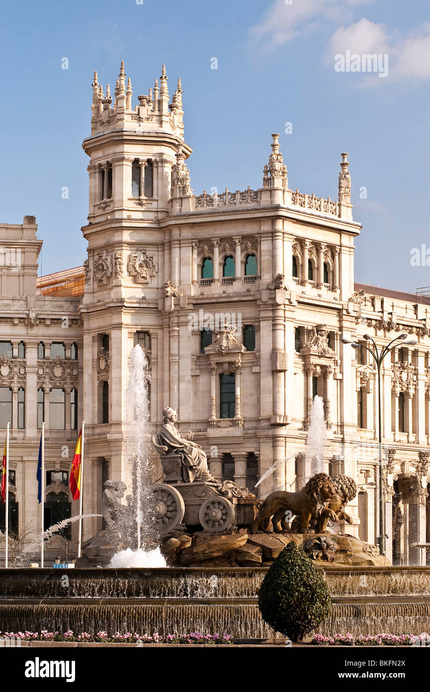 The plaza cibeles hi-res stock photography and images - Alamy