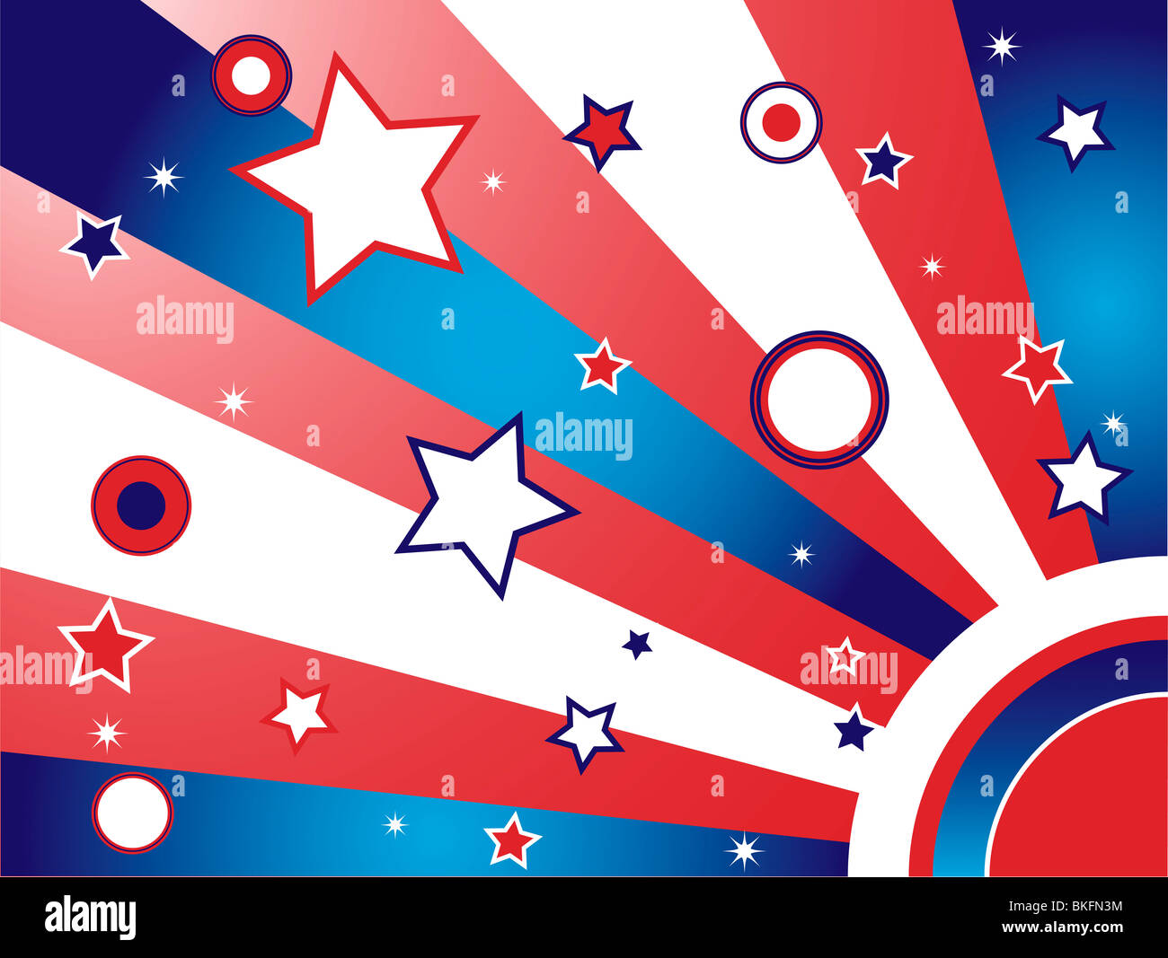 United States Background with Stars and Stripes Stock Photo - Alamy