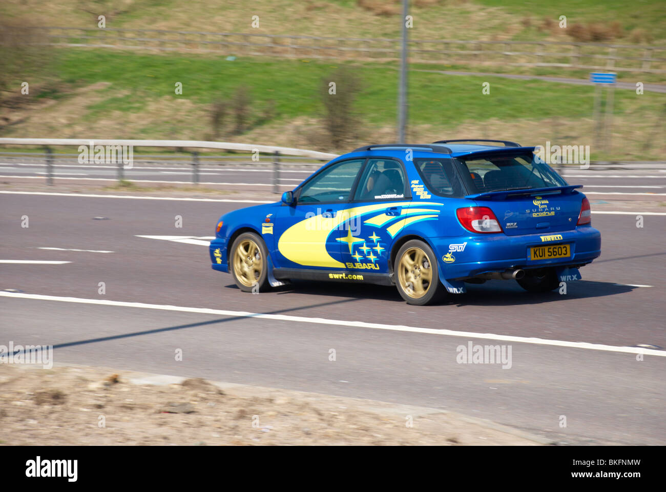 Subaru rally car hi-res stock photography and images - Alamy