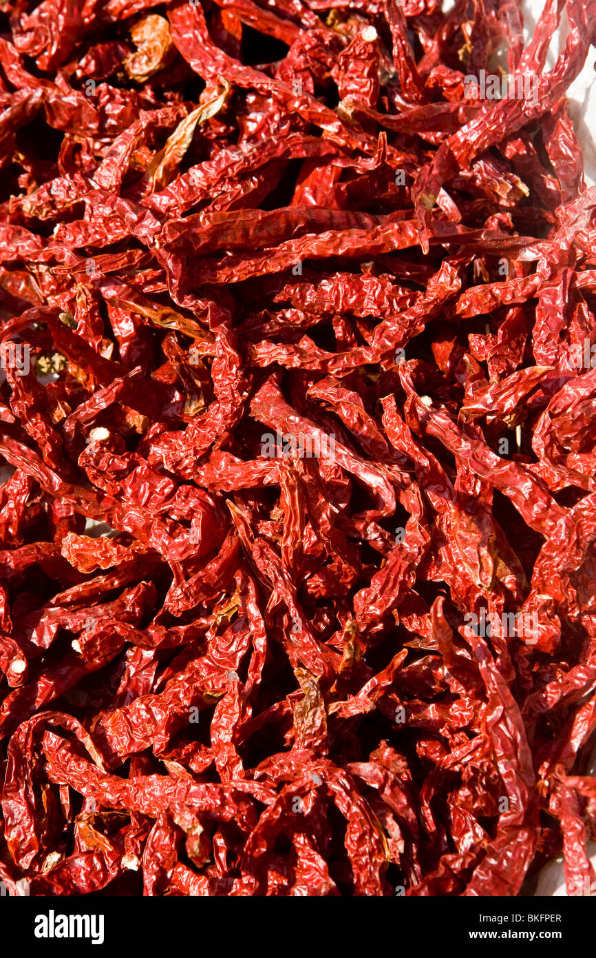 India chillies hi-res stock photography and images - Alamy
