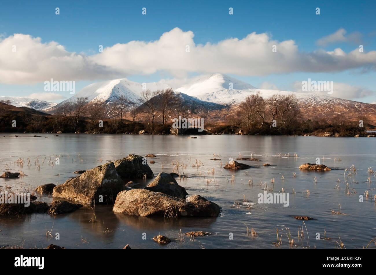 Rannoch Moor and the Black Mount, Glencoe, Scotland Stock Photo - Alamy