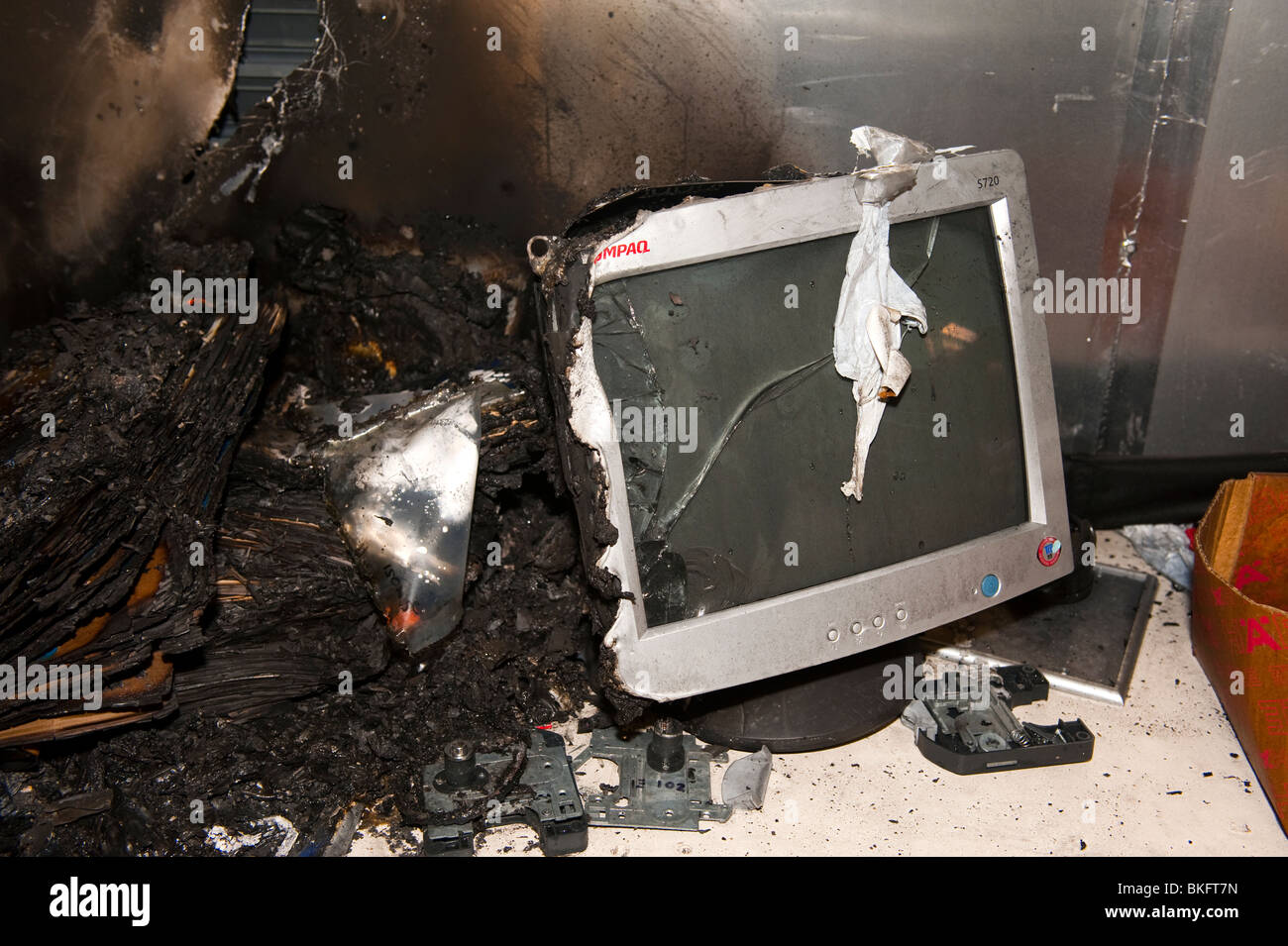 Melted computer hi-res stock photography and images - Alamy