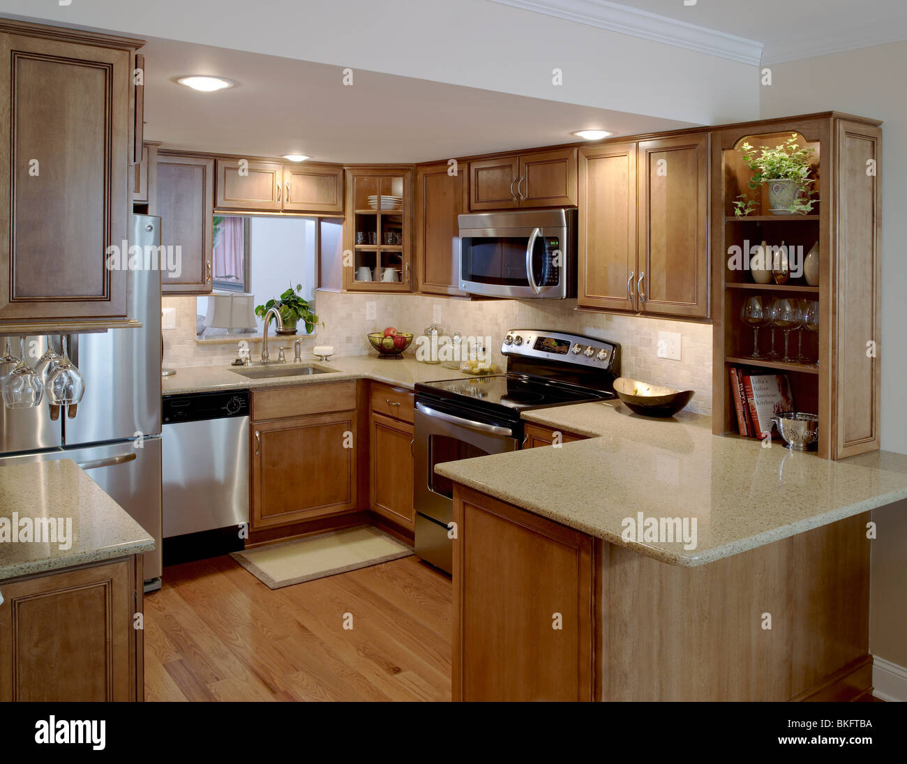 Kitchen Interior, USA Stock Photo - Alamy