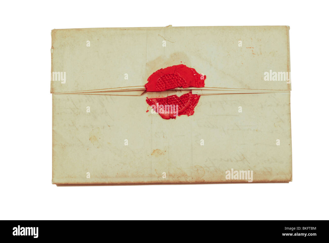 Broken seal letter Cut Out Stock Images & Pictures - Alamy