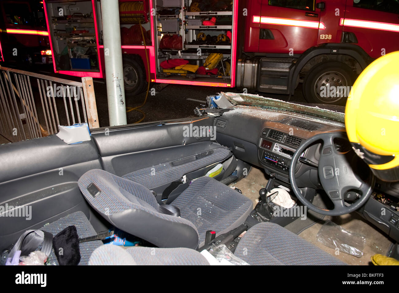 Crashed car roof cut off to release driver FULLY MODEL RELEASED Stock ...