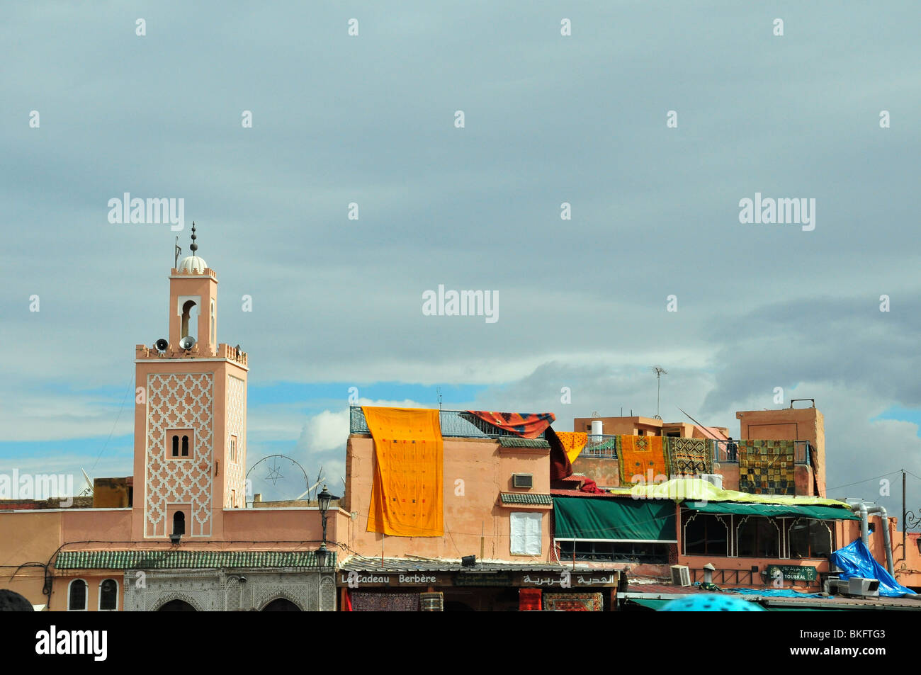 Marrakesh city view hi-res stock photography and images - Alamy