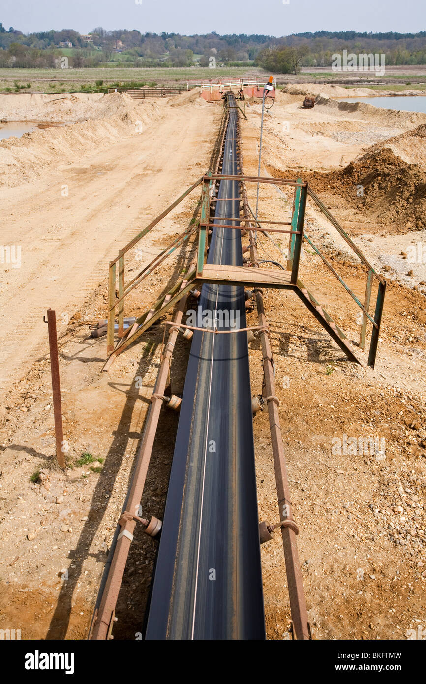 Gravel extraction in blackwater valley hi-res stock photography and ...