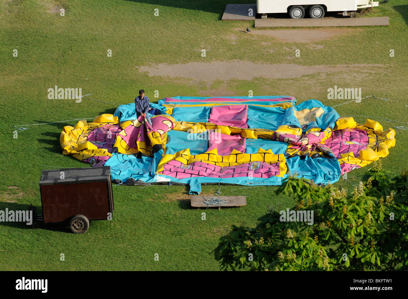 Deflated inflatable hi-res stock photography and images - Alamy