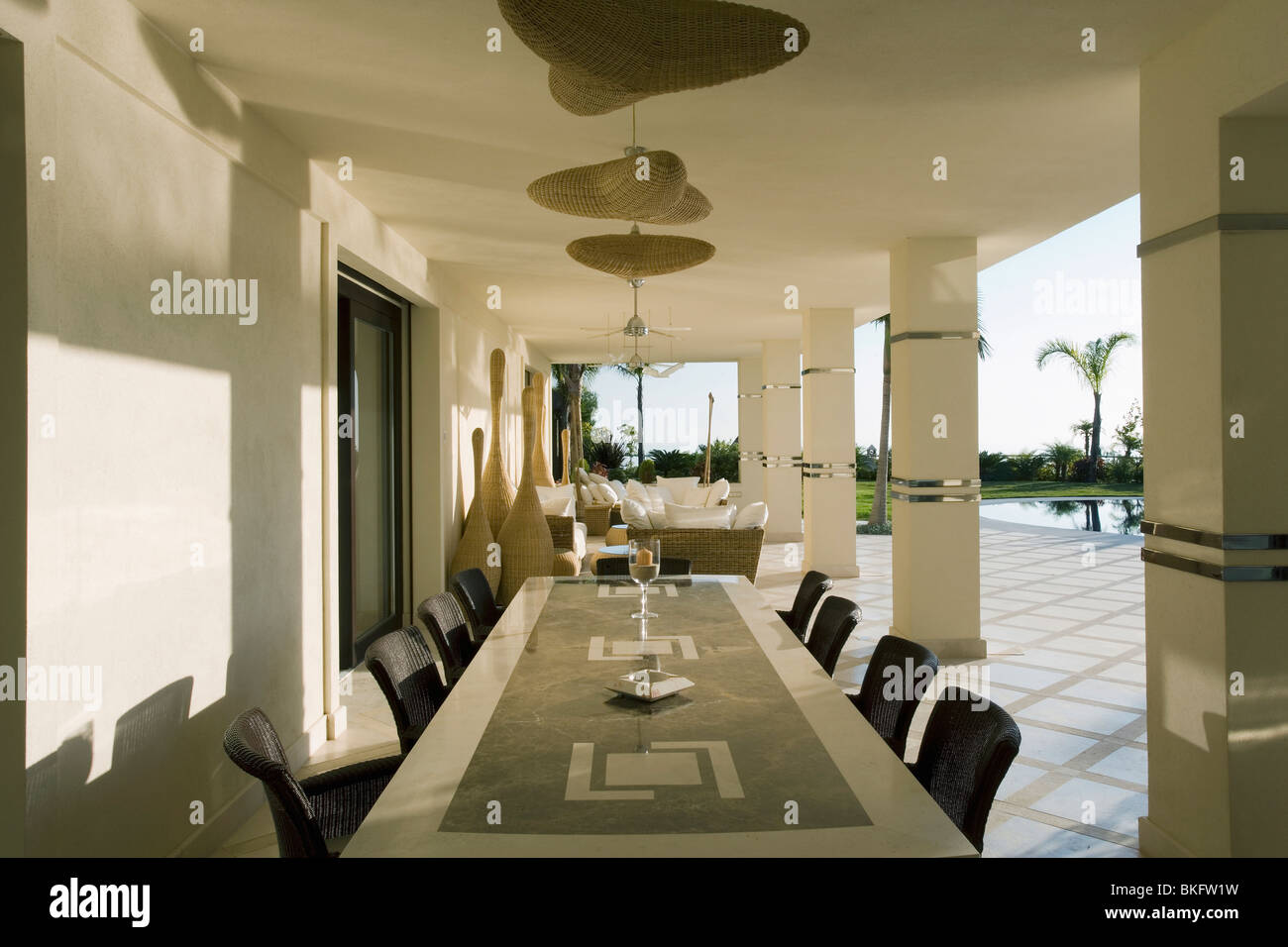 Pool verandas hi-res stock photography and images - Alamy