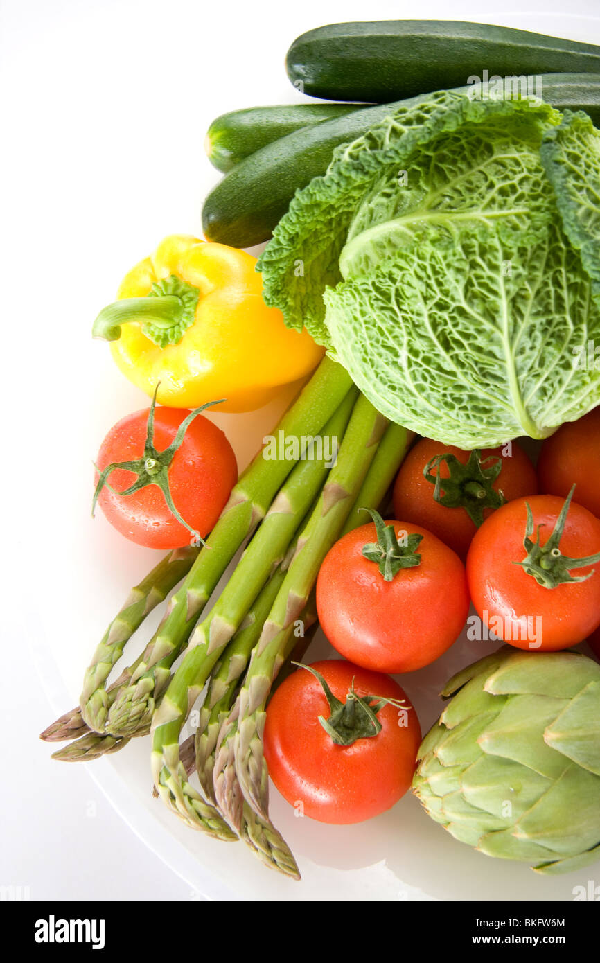 Fresh various vegetables Stock Photo - Alamy