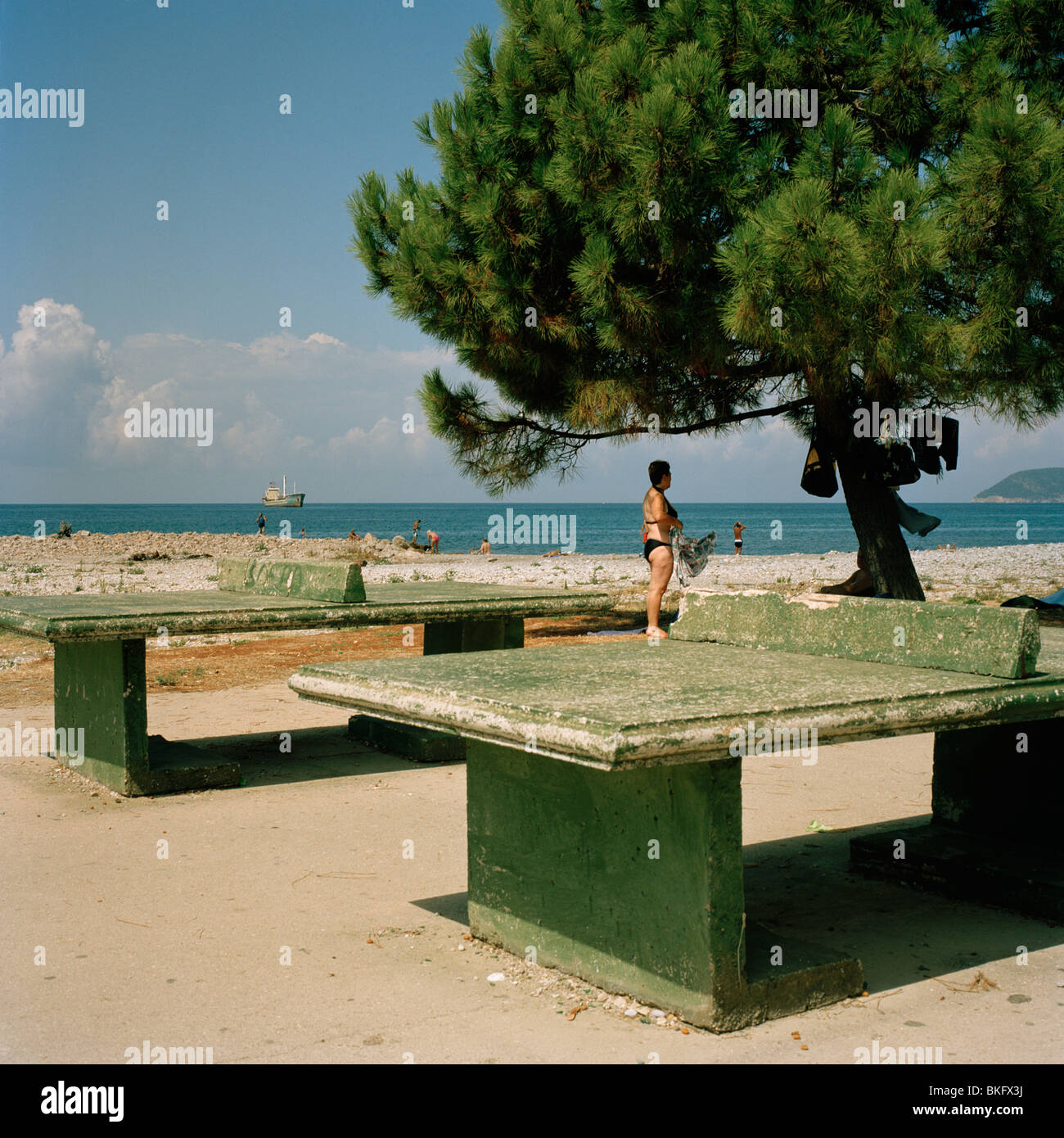Soviet beach resort hi-res stock photography and images - Alamy