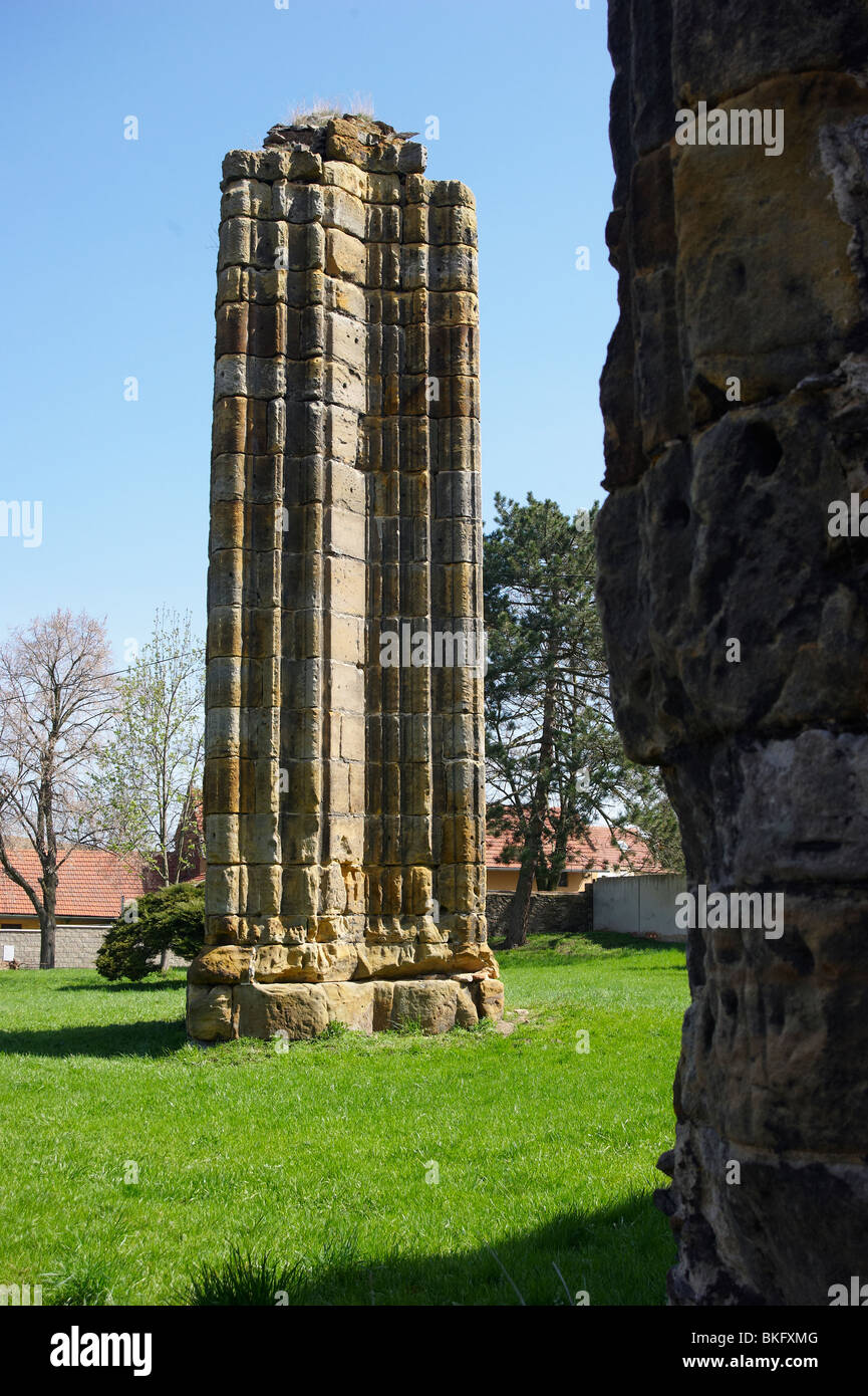 Klasterni skalice village Kolin Stock Photo - Alamy