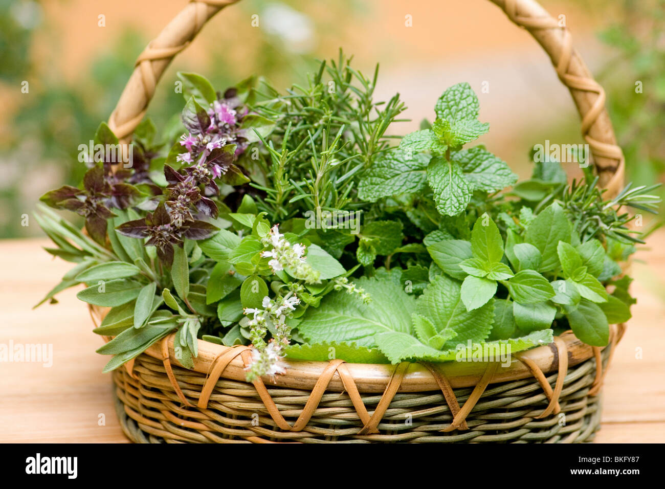 Herbs bunch mixed hi-res stock photography and images - Alamy