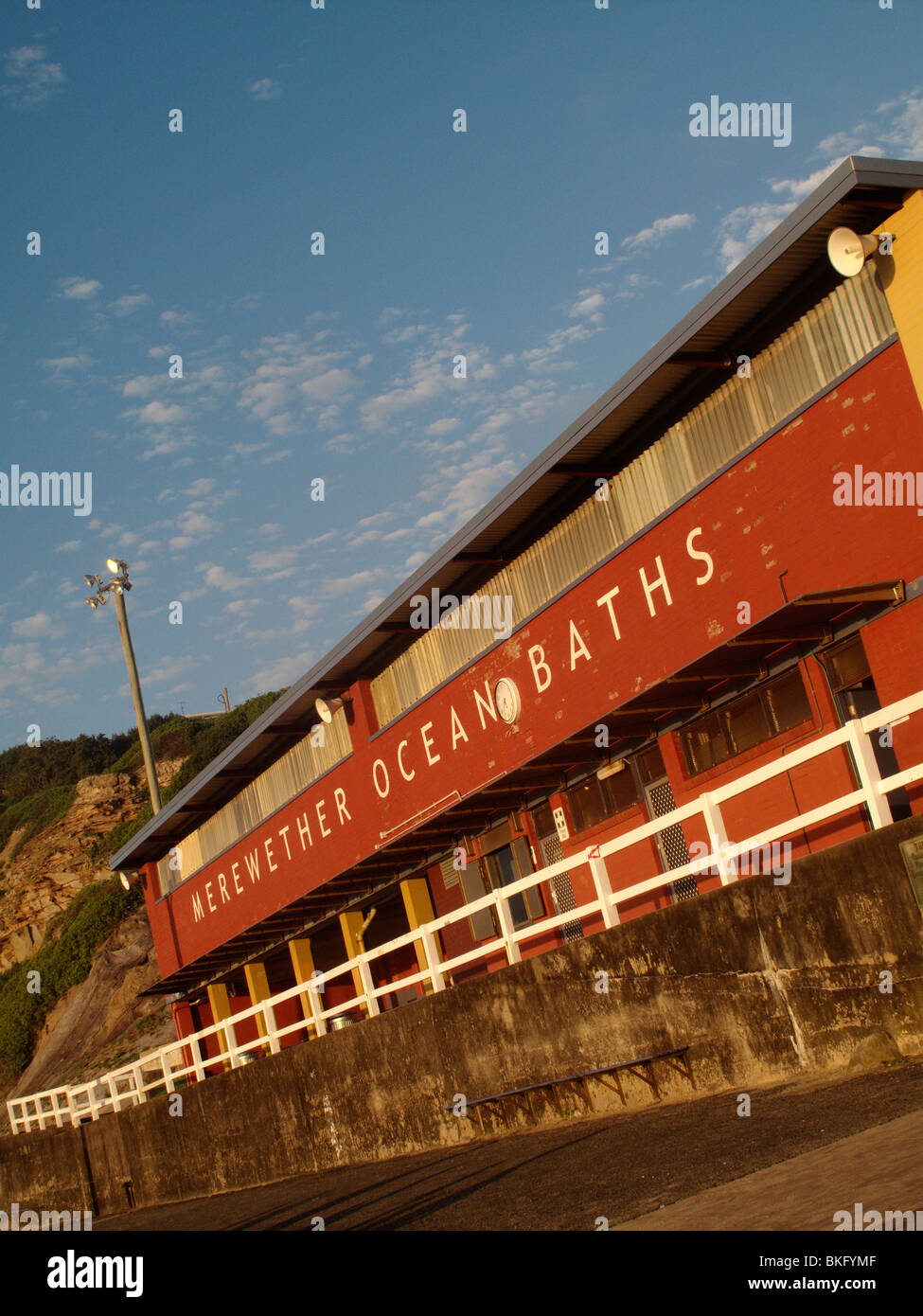 Merewether Ocean Baths in Newcastle, New South Wales, Australia Stock ...