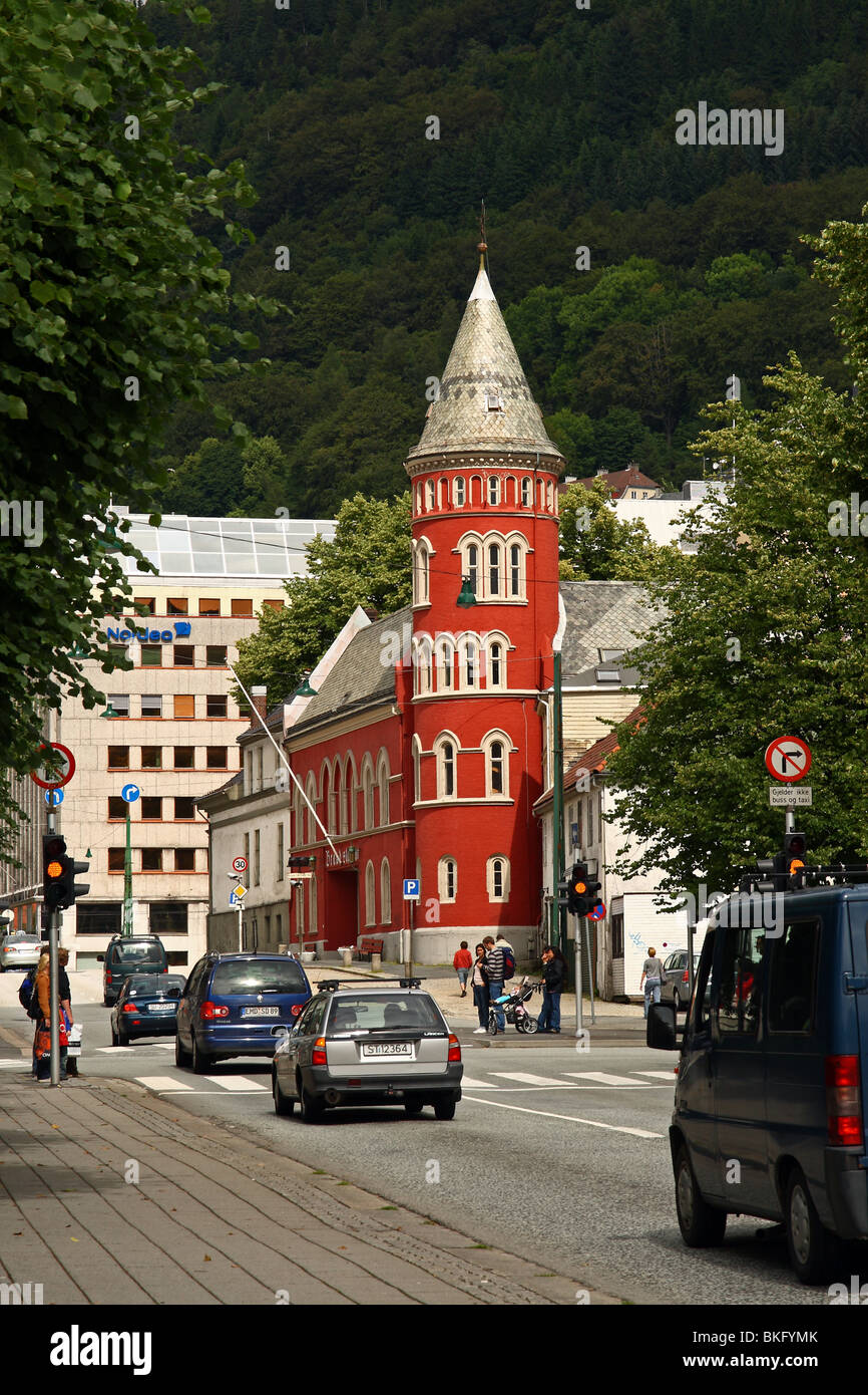 The Fire Station, Bergen, Norway Stock Photo - Alamy