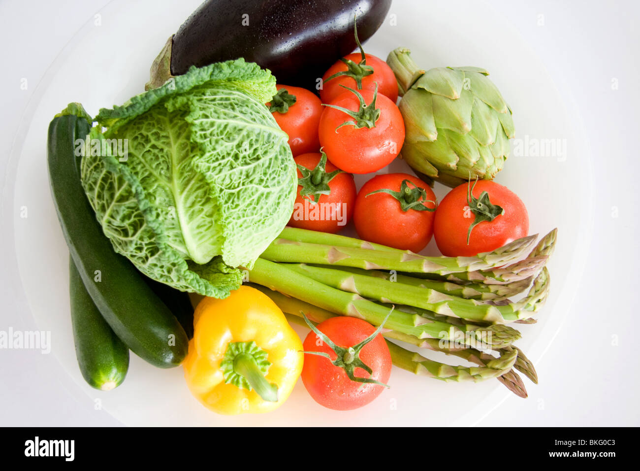 Fresh assorted vegetables Stock Photo - Alamy