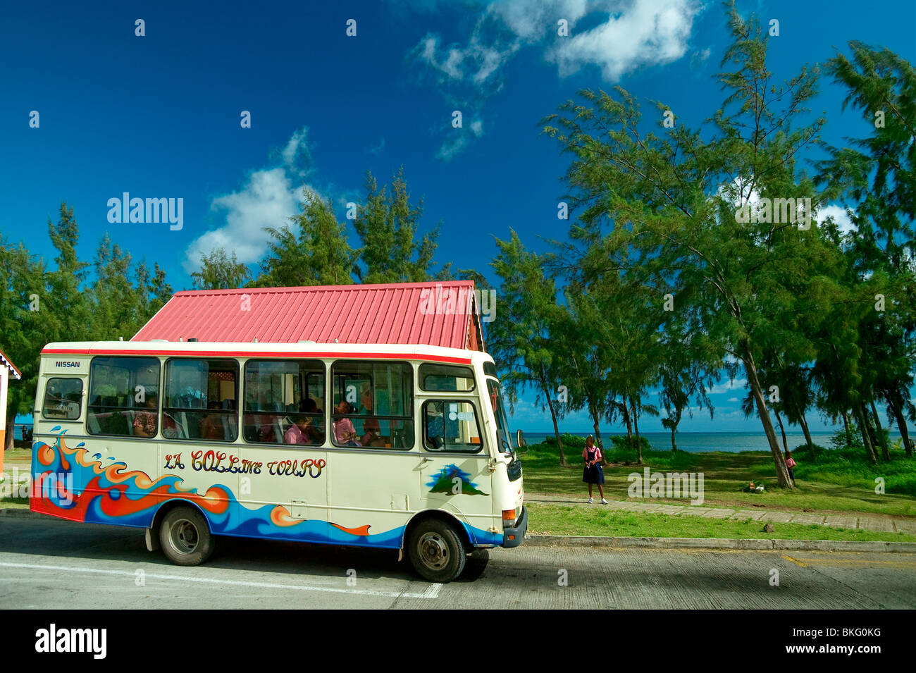 Mauritius island bus hi-res stock photography and images - Alamy