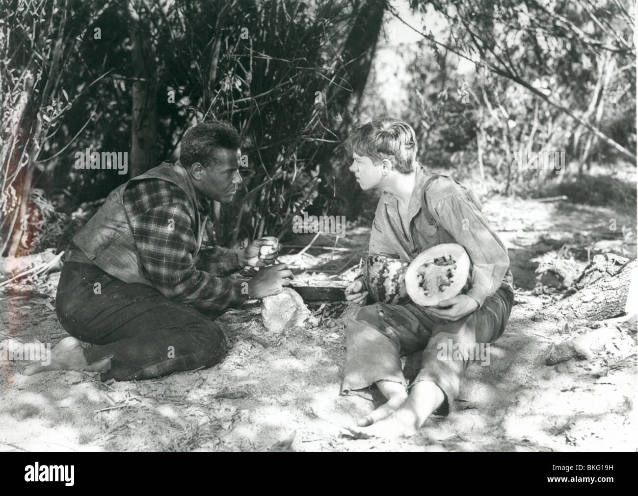 THE ADVENTURES OF HUCKLEBERRY FINN (1939) REX INGRAM, MICKEY ROONEY ...