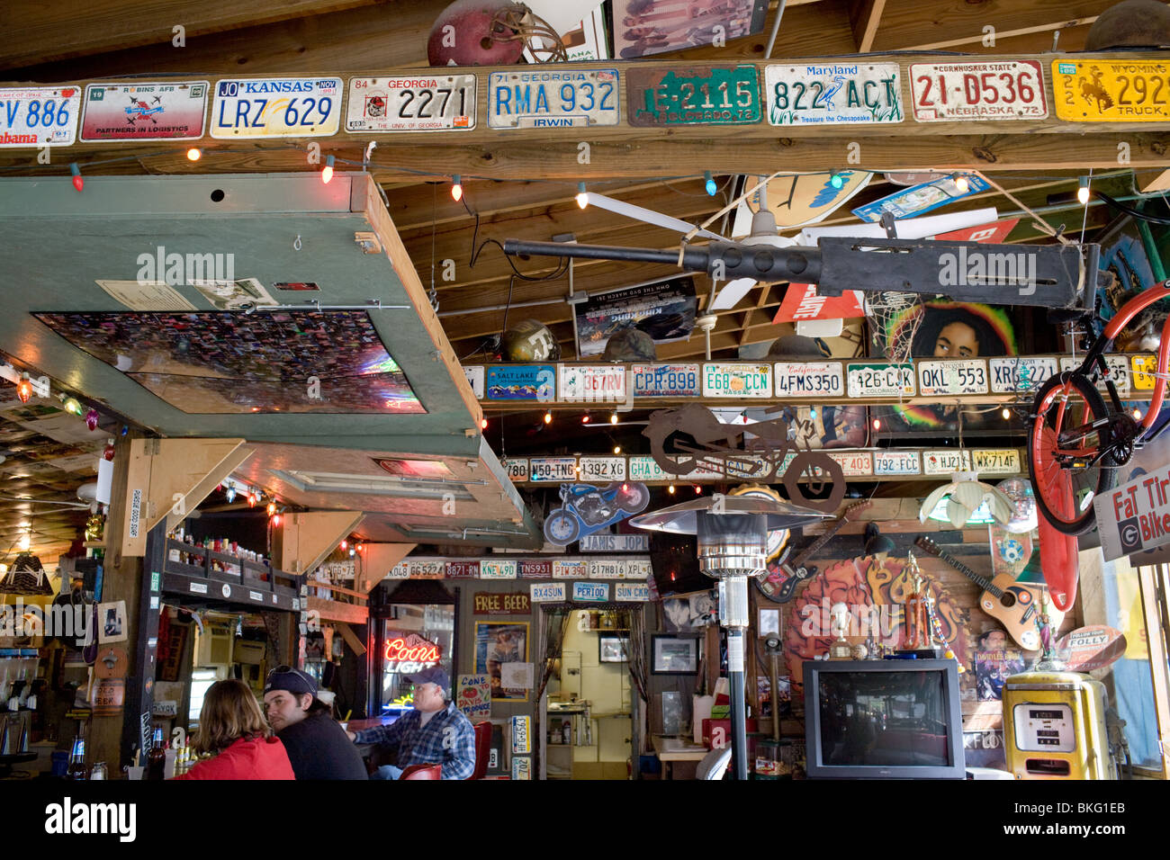 Huck-a-poo Tavern and Restaurant, Tybee Island, Georgia Stock Photo - Alamy