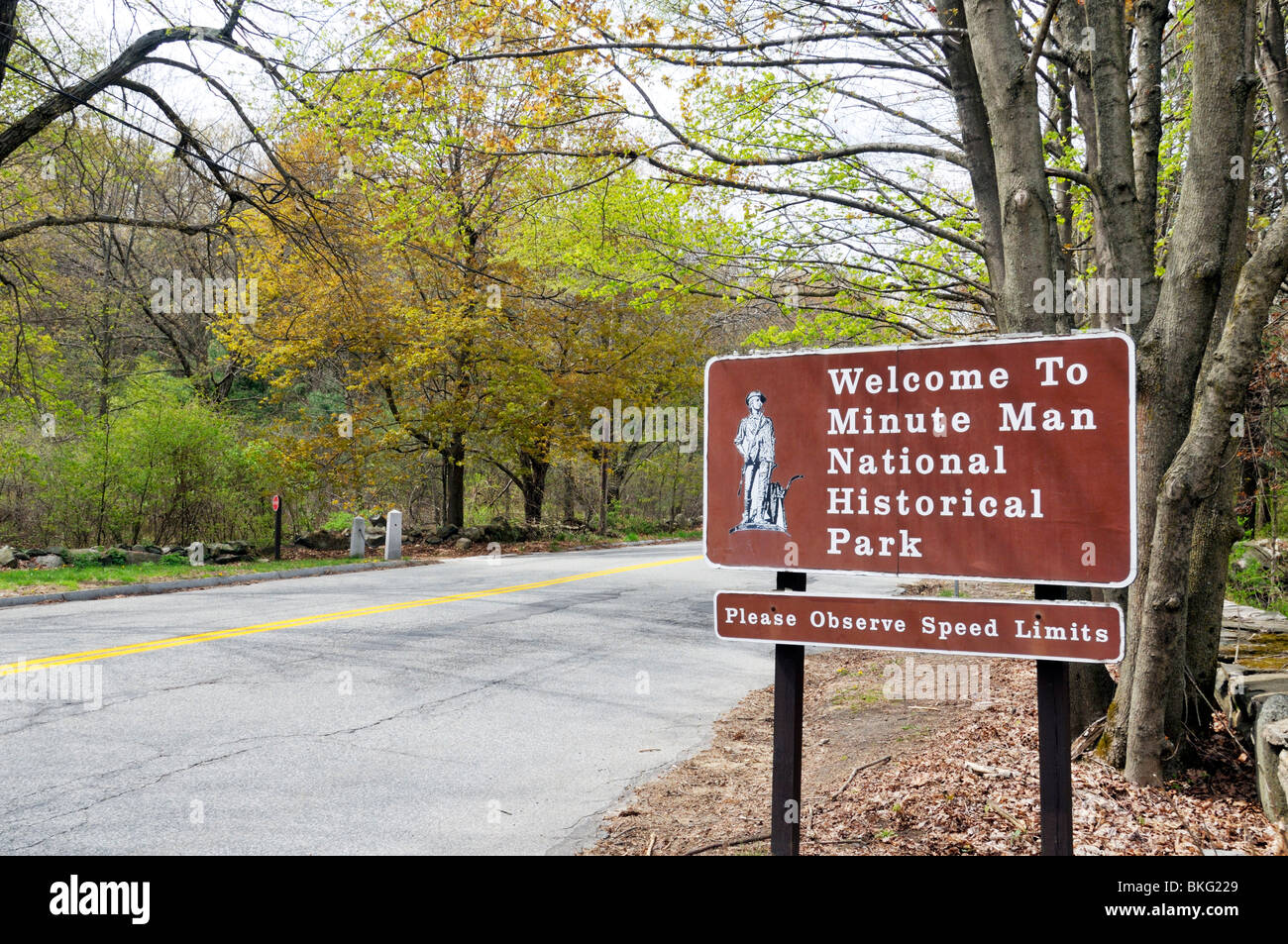 Welcome to massachusetts sign High Resolution Stock Photography and ...