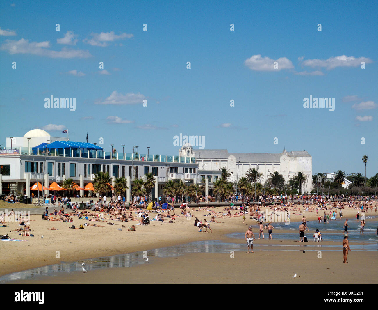 St Kilda Beach, Melbourne, Victoria, Australia Stock Photo - Alamy
