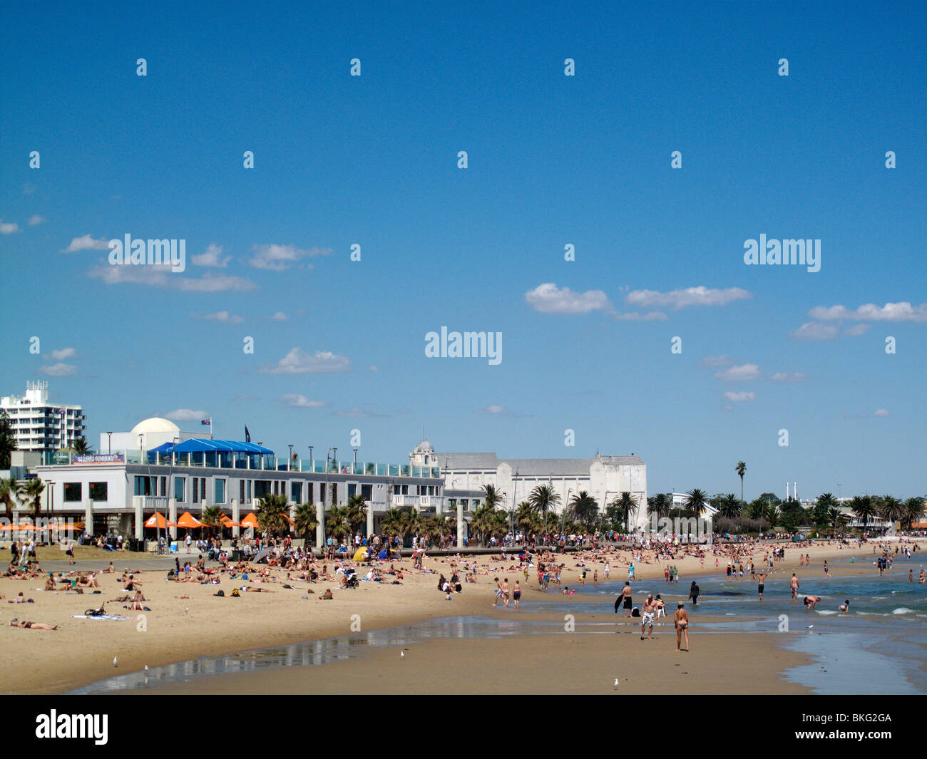 St Kilda Beach, Melbourne, Victoria, Australia Stock Photo - Alamy