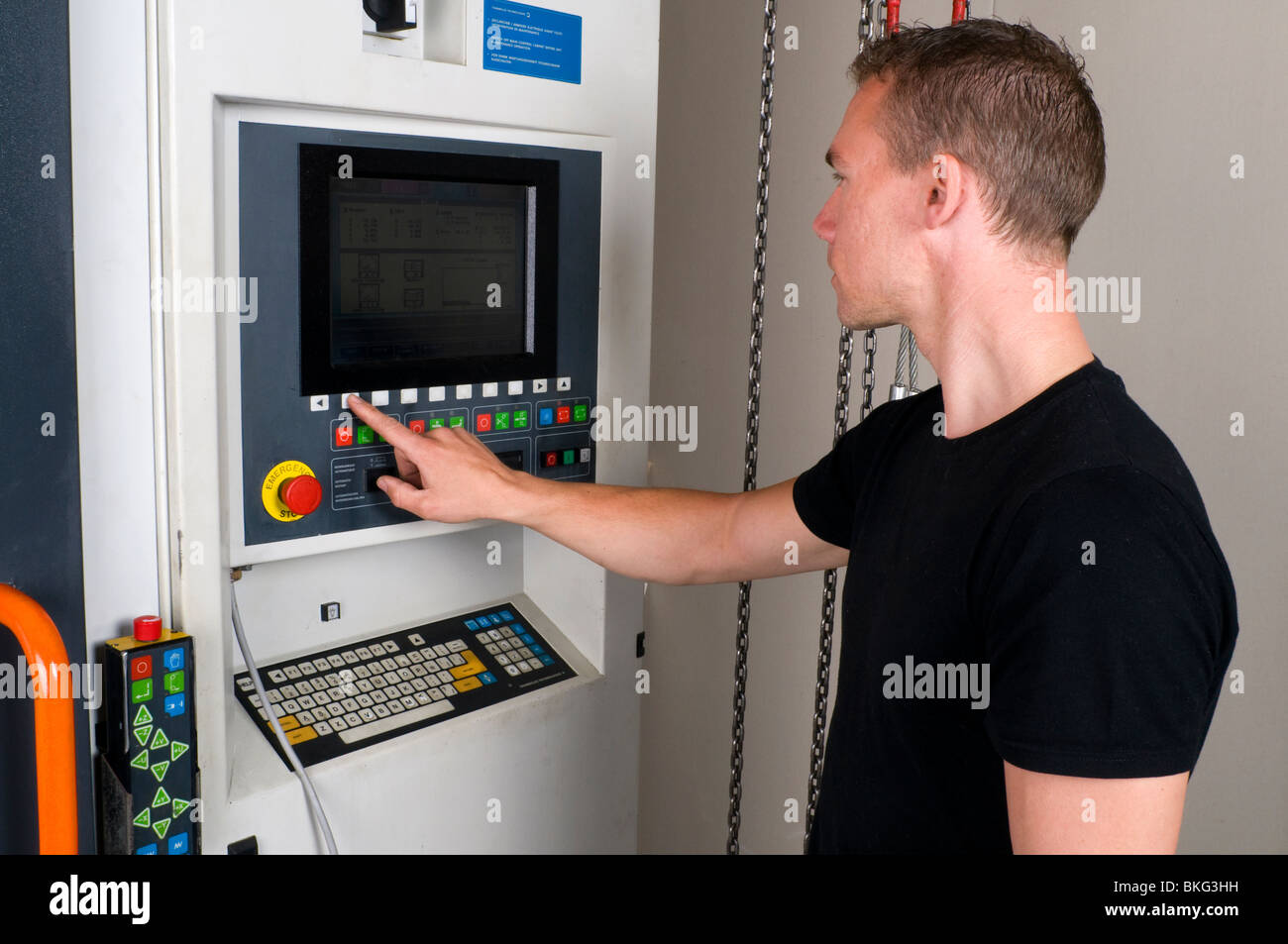 Cnc programming hi-res stock photography and images - Alamy