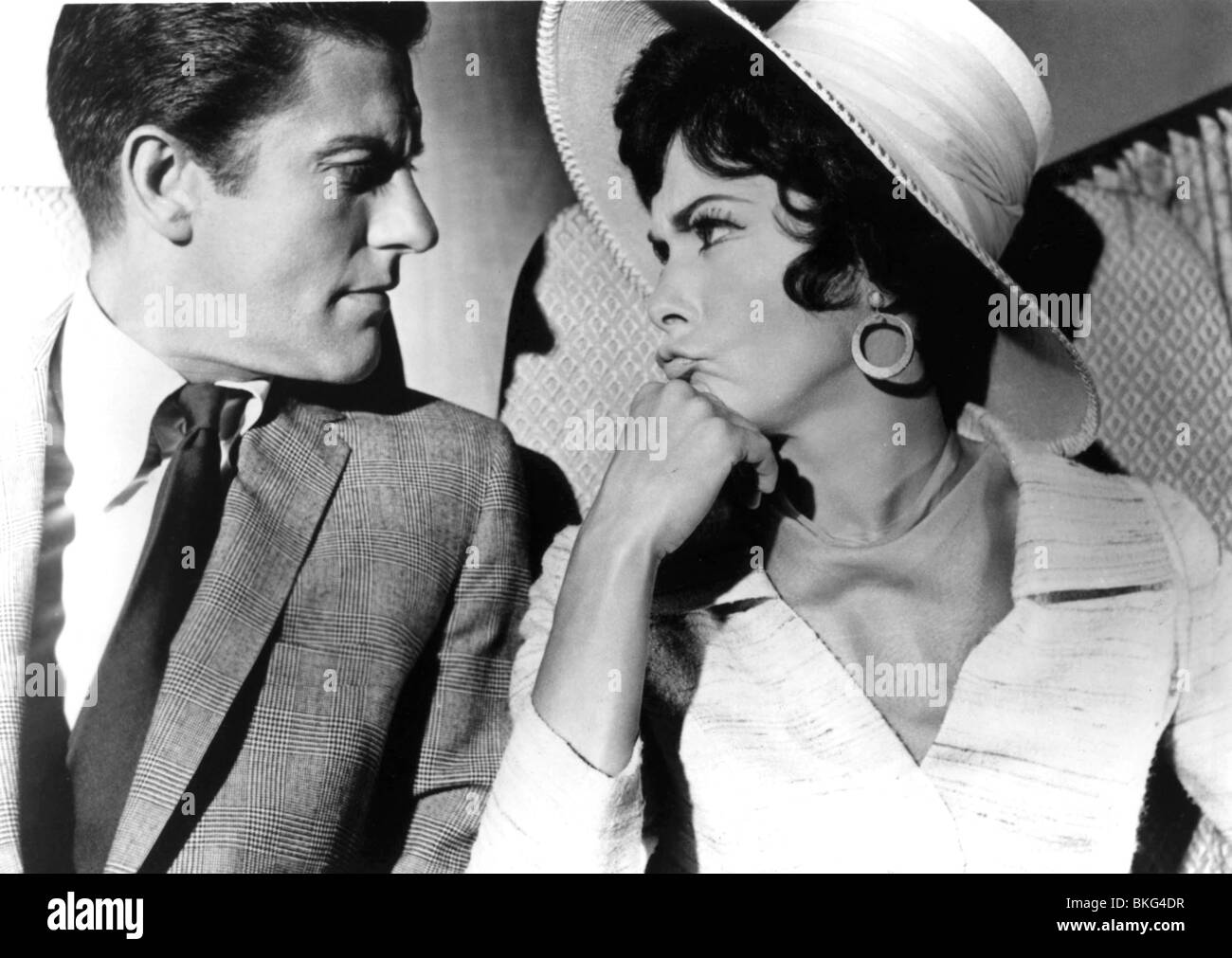 BYE BYE BIRDIE (1963) DICK VAN DYKE, JANET LEIGH BBB 001 P Stock Photo ...