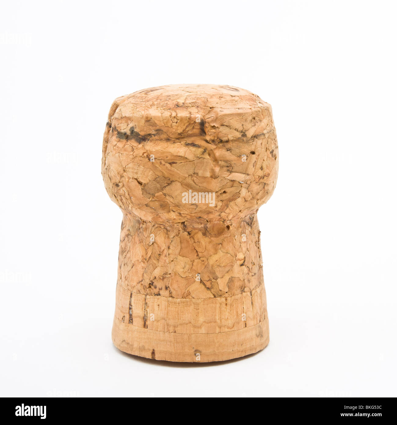 Champagne Cork from expensive bottle of french champagne isolated ...