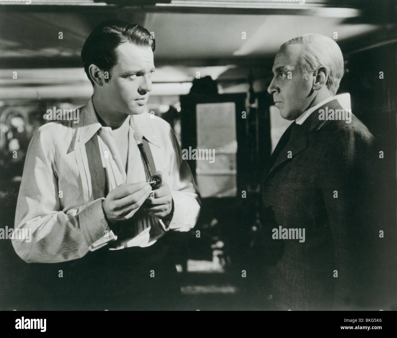CITIZEN KANE (1941) ORSON WELLES, GEORGE COULOURIS CZK 013P Stock Photo ...