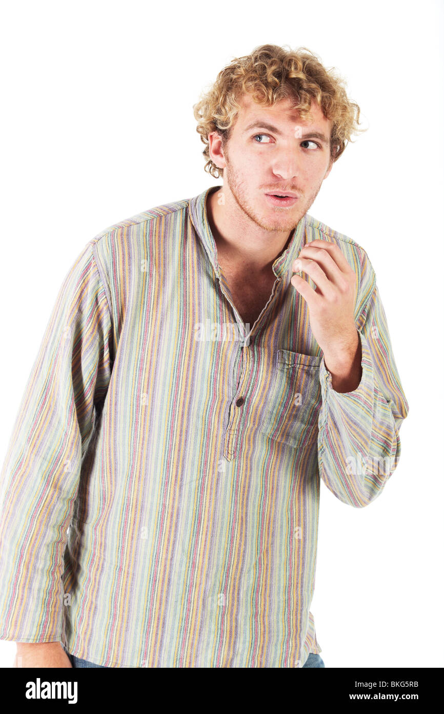 Unshaved scruffy man hi-res stock photography and images - Alamy