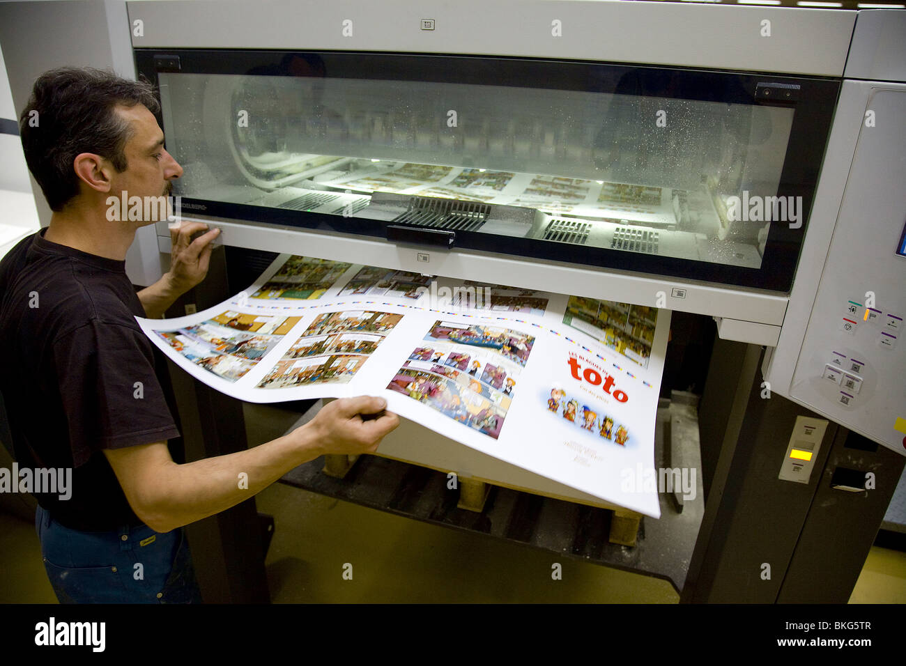 Printing press hi-res stock photography and images - Alamy