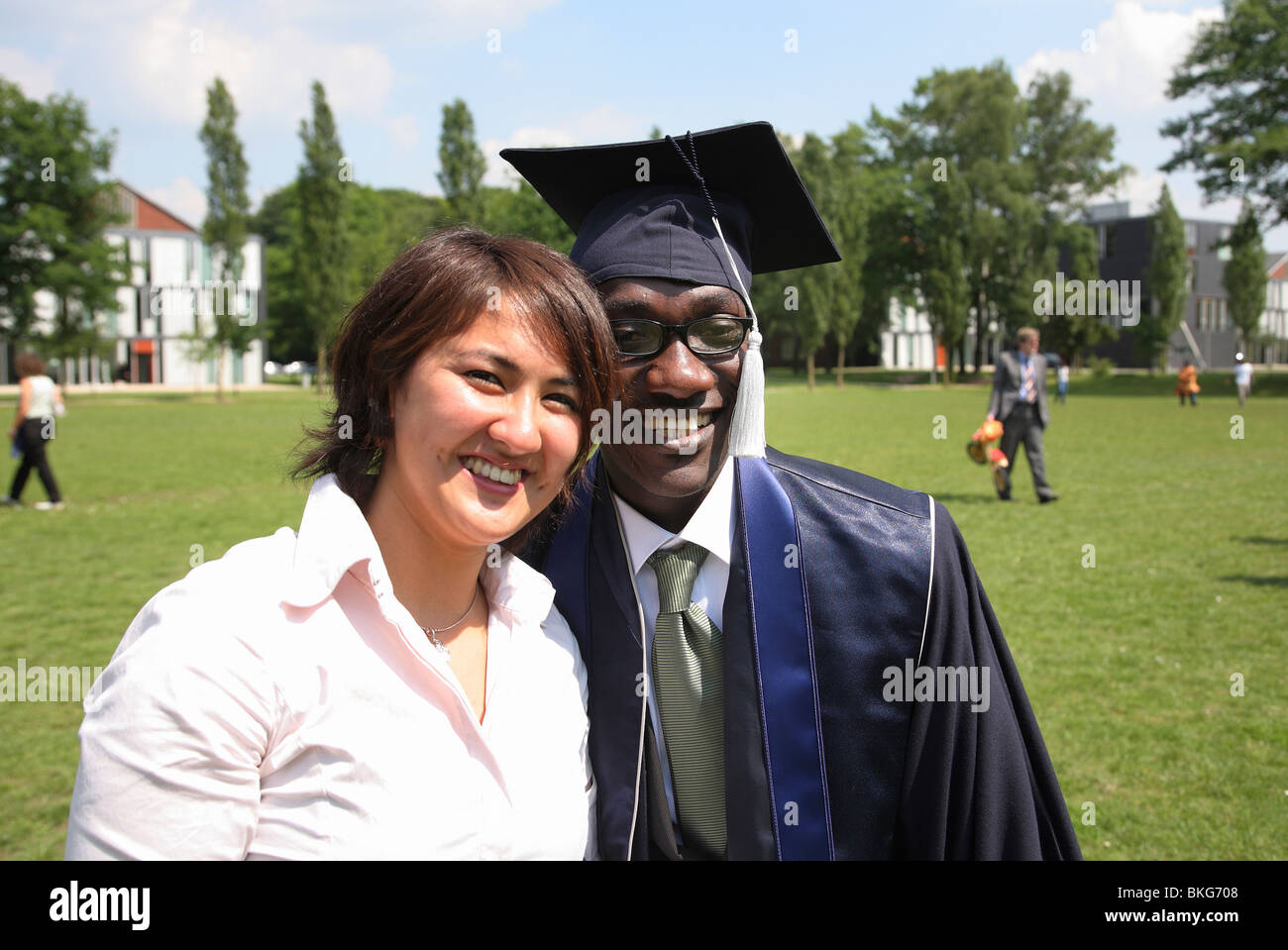 Graduation Ceremony University In Germany High Resolution Stock ...