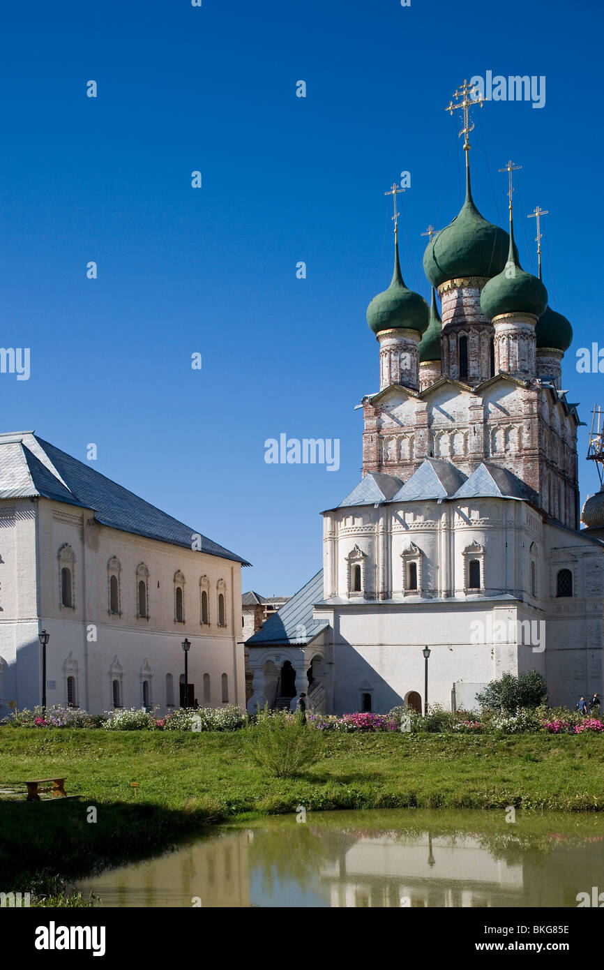 Russia,Golden Ring,Rostov the Great,Kremlin,orthodox churches Stock ...