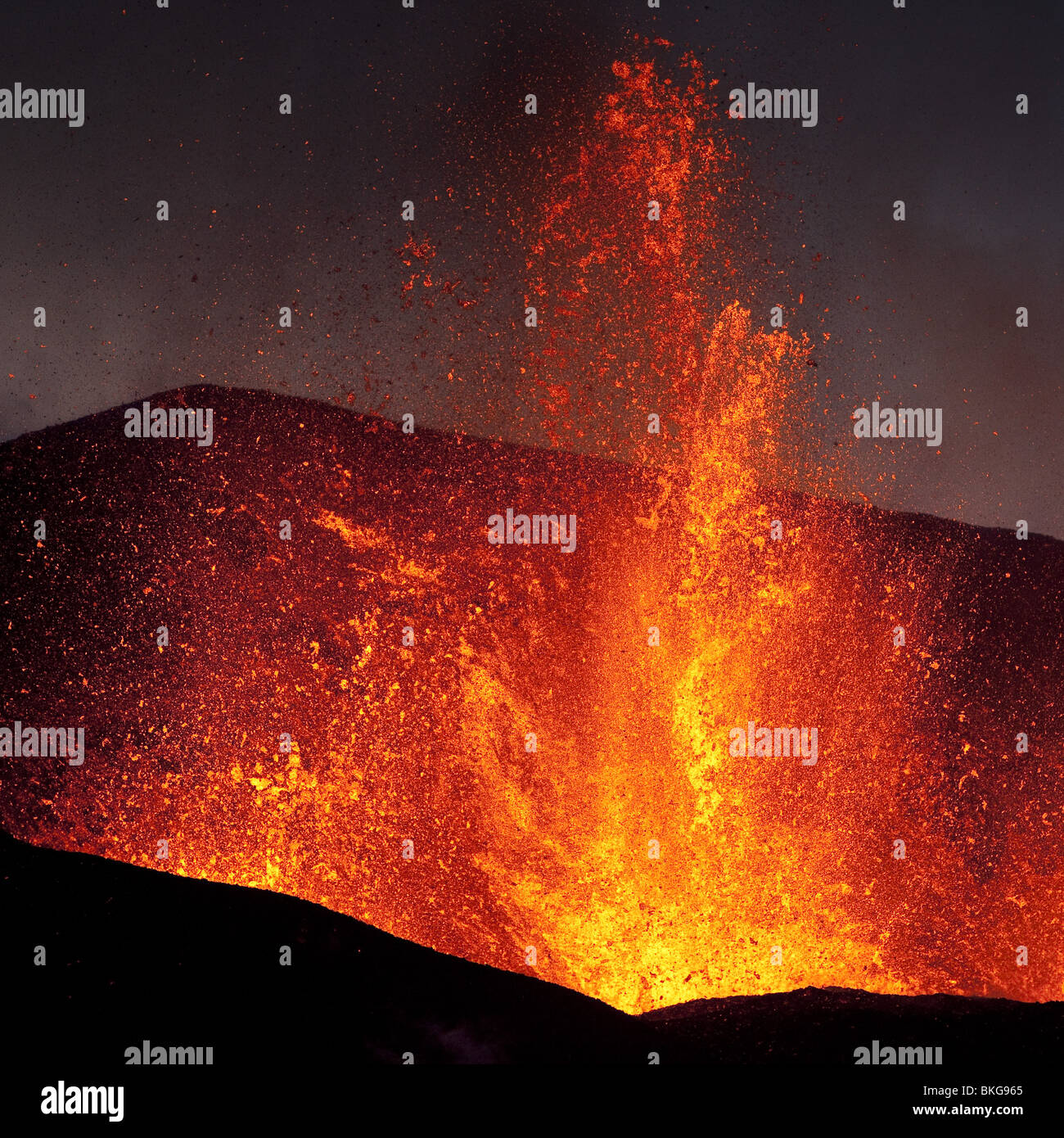 Volcano Water Fountain