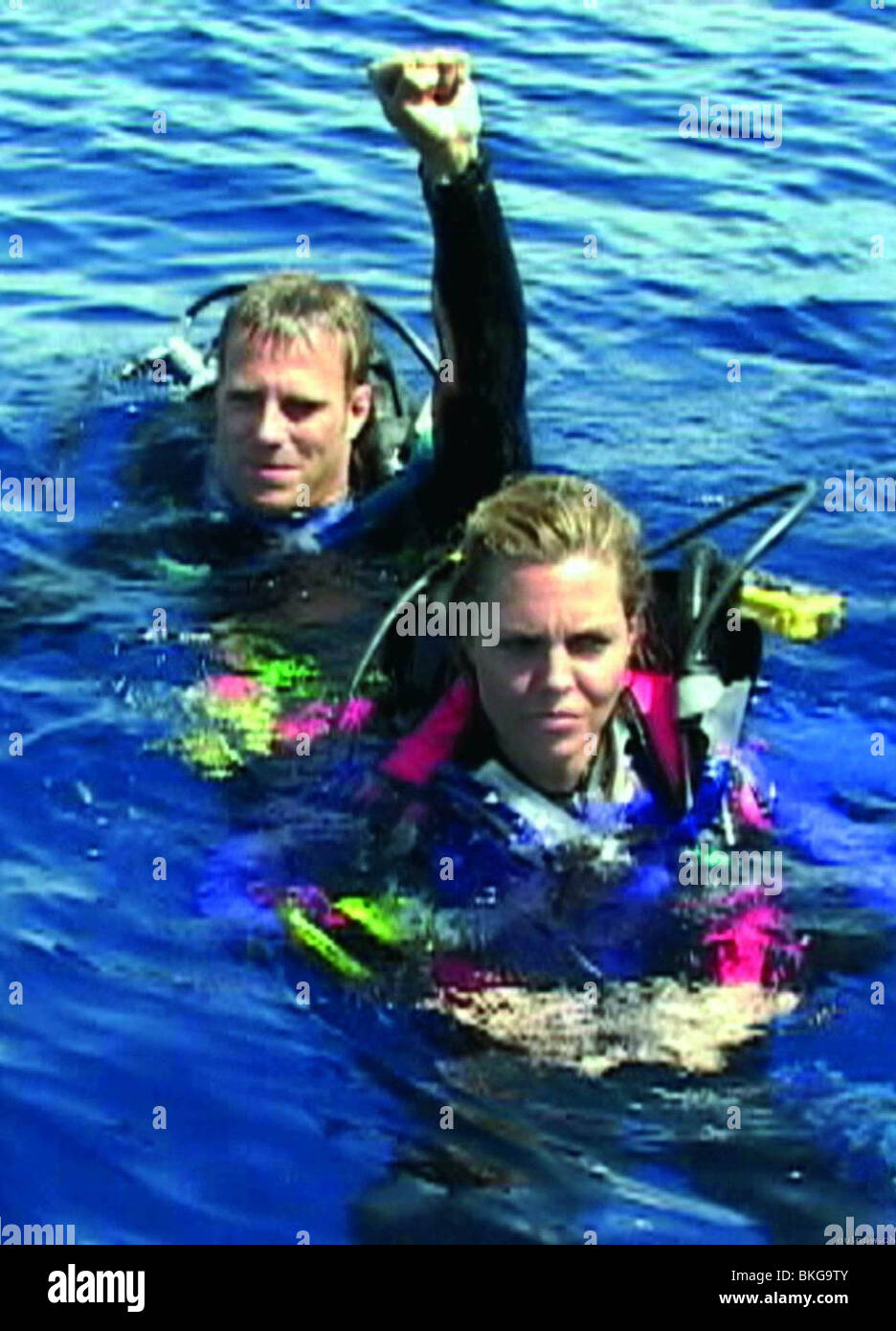 FILMING O/S 'OPEN WATER' (2004) WITH DANIEL TRAVIS, BLANCHARD RYAN OPWT ...