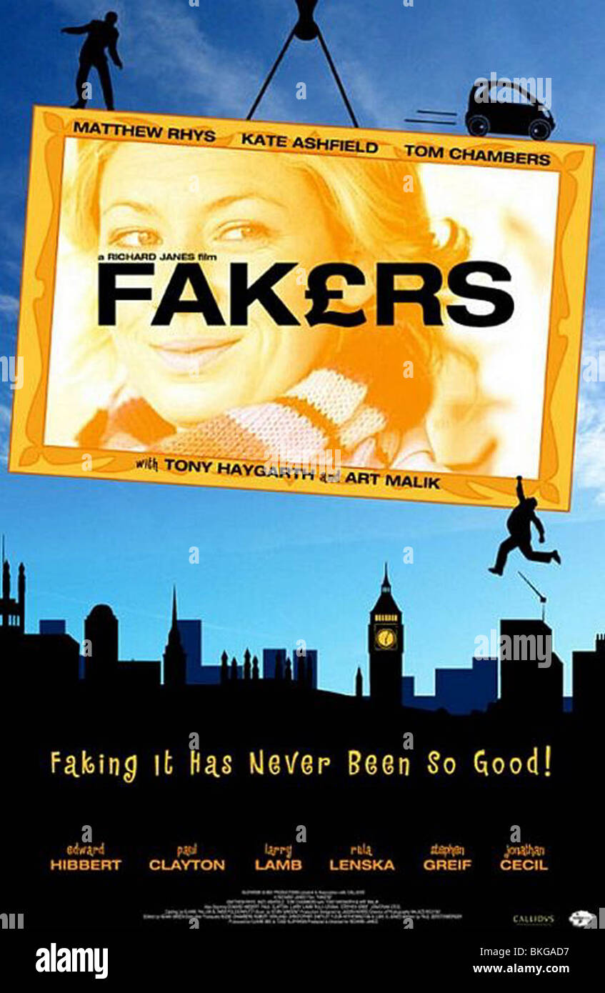 FAKERS -2004 POSTER Stock Photo - Alamy