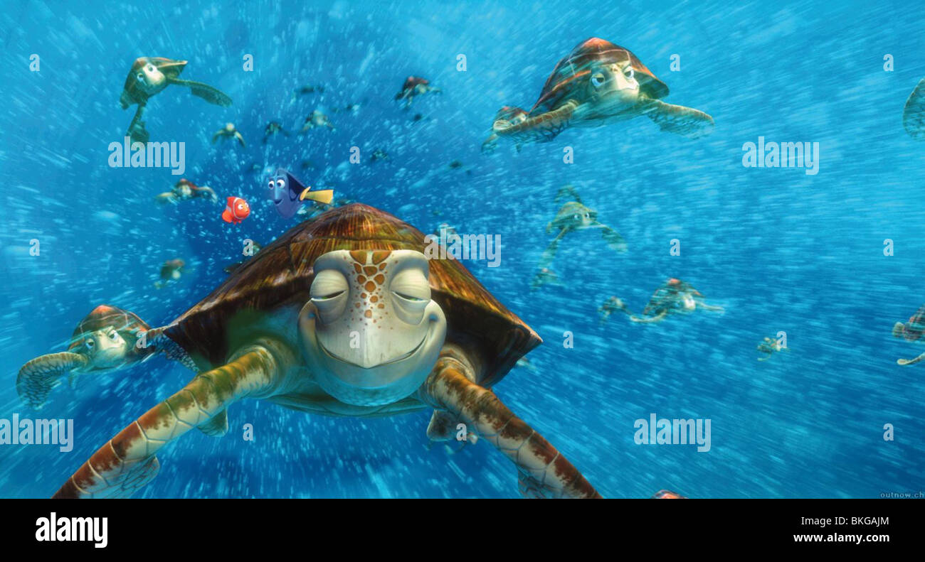FINDING NEMO (2003) ANIMATION CREDIT DISNEY FINN 001-09 Stock Photo - Alamy