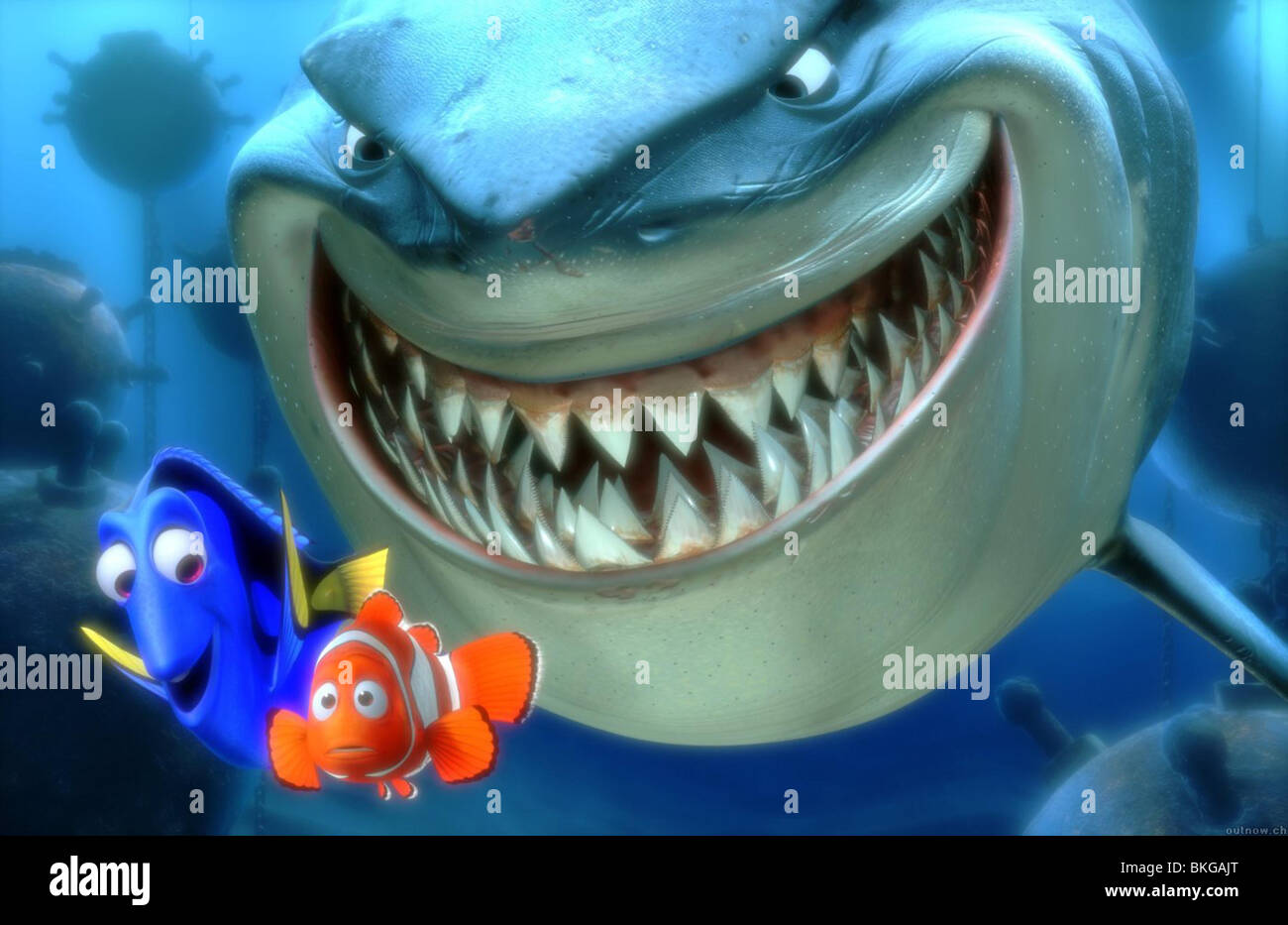 FINDING NEMO (2003) ANIMATION CREDIT DISNEY FINN 001-11 Stock Photo - Alamy