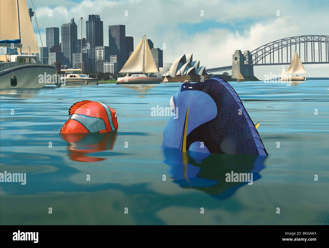 FINDING NEMO (2003) ANIMATION CREDIT DISNEY FINN 001-27 Stock Photo - Alamy