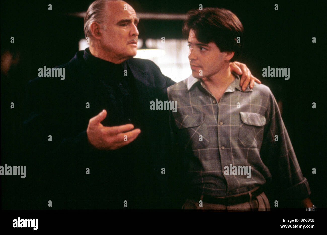 THE FRESHMAN (1990) MARLON BRANDO, MATTHEW BRODERICK FRS 011 Stock ...