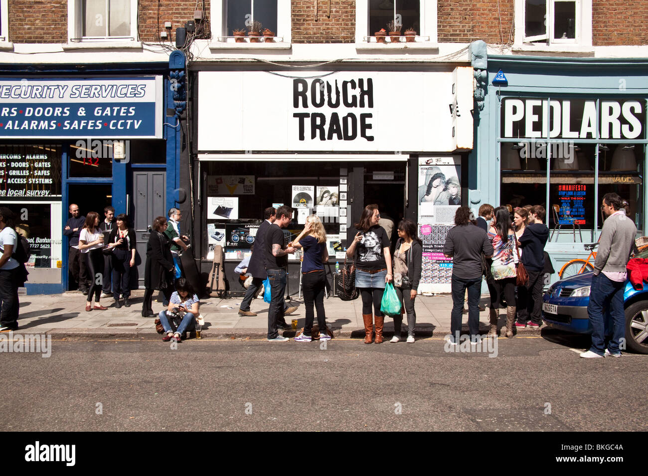 Rough Trade record shop, Talbot Road, London, England Stock Photo - Alamy