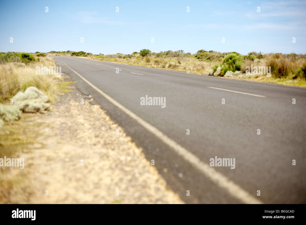 A road stretching into the distance Stock Photo - Alamy