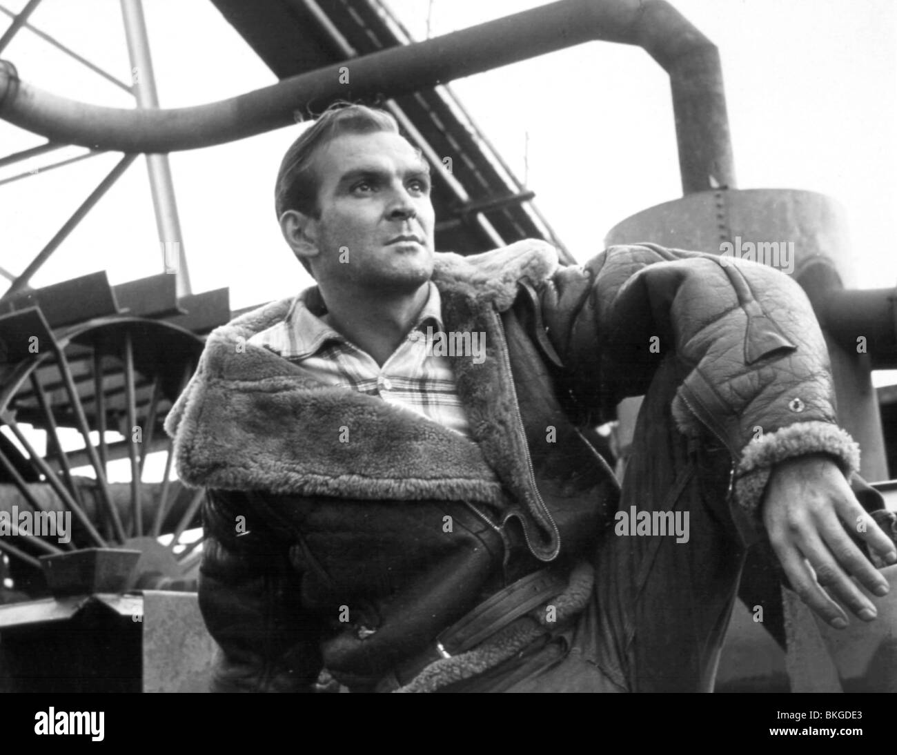 The movie held Black and White Stock Photos & Images - Alamy