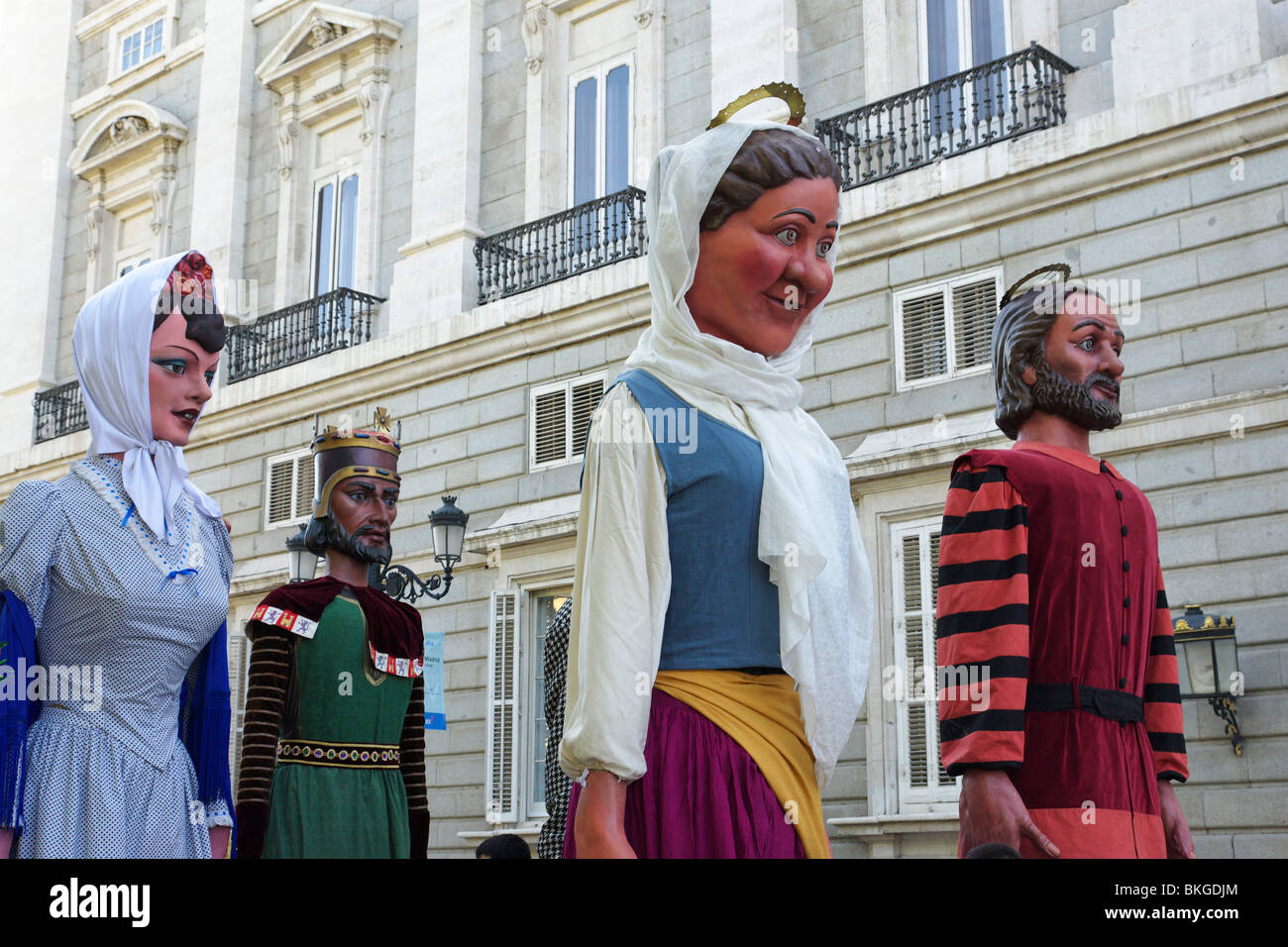 Procession, Fiestas de San Isidro Labrador, Madrid, Spain Stock Photo ...